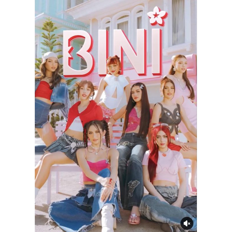 BINI LAMINATED POSTER A4 SIZE HD PRINT WALL DECOR, (FRAME NOT INCLUDED ...