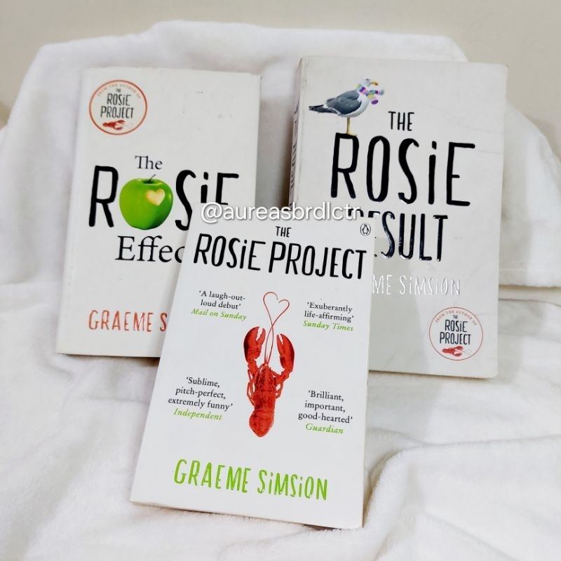 The Rosie Project Trilogy by Graeme Simsion (Authentic Preloved ...