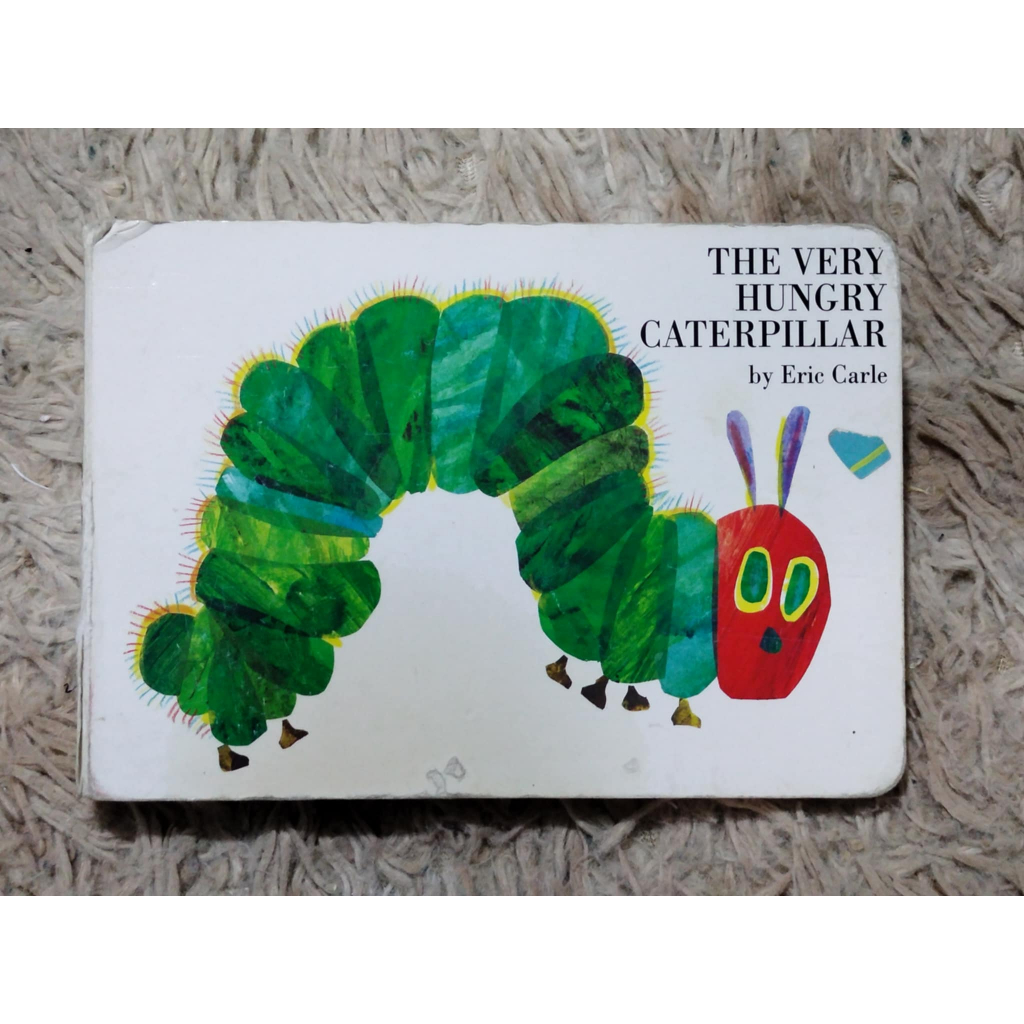 THE VERY HUNGRY CATERPILLAR by ERIC CARLE (Board Book / Preloved ...