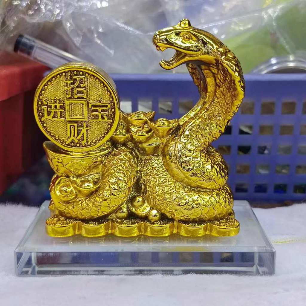 2025 year of snake good luck charms with strand gift box good wealth ...