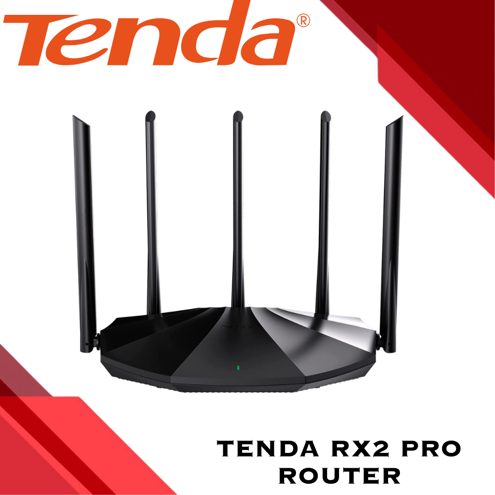 Tenda RX2 Pro Dual-Band Gigabit Wi-Fi 6 Router AX1500 Range Extender | AP Mode | OFDMA | MU-MIMO ...