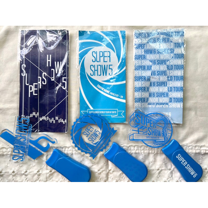 Unsealed Official Super Junior Super Show 5 6 Japan Penlight Lightstick ...