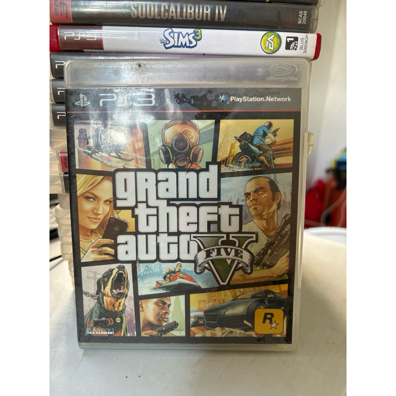 PS3 GAME GTA V R3 COMPLETE WITH MAP USED | Shopee Malaysia