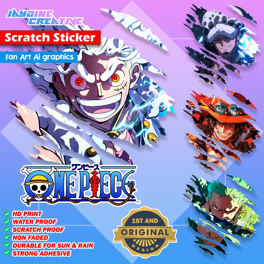 Jaydine Creative : New One Piece Fan Art Ai Anime (Scratch Design ...