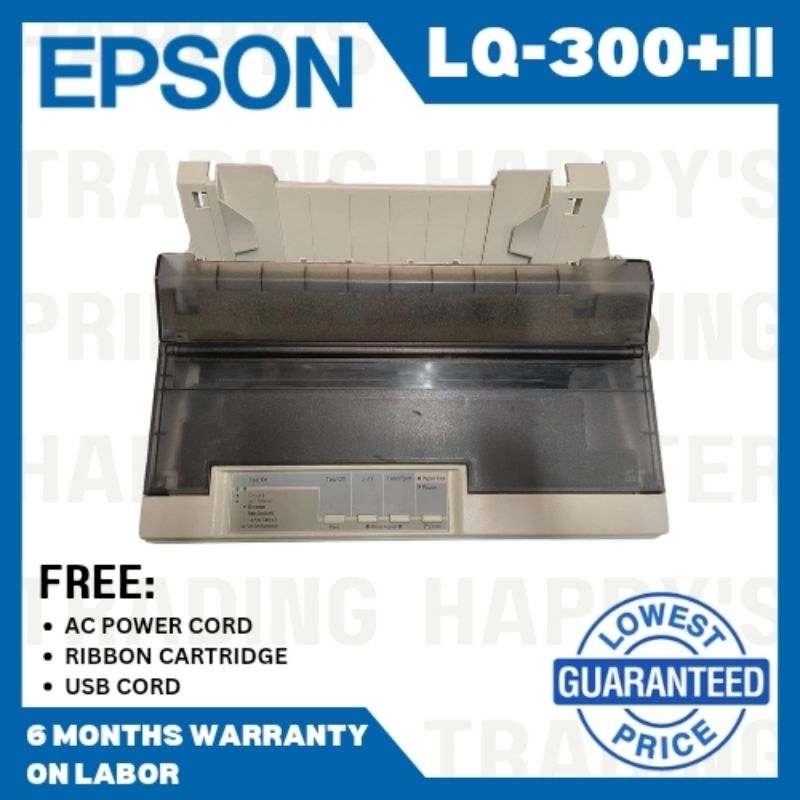 EPSON LQ-300+II DOT MATRIX PRINTER | Shopee Malaysia
