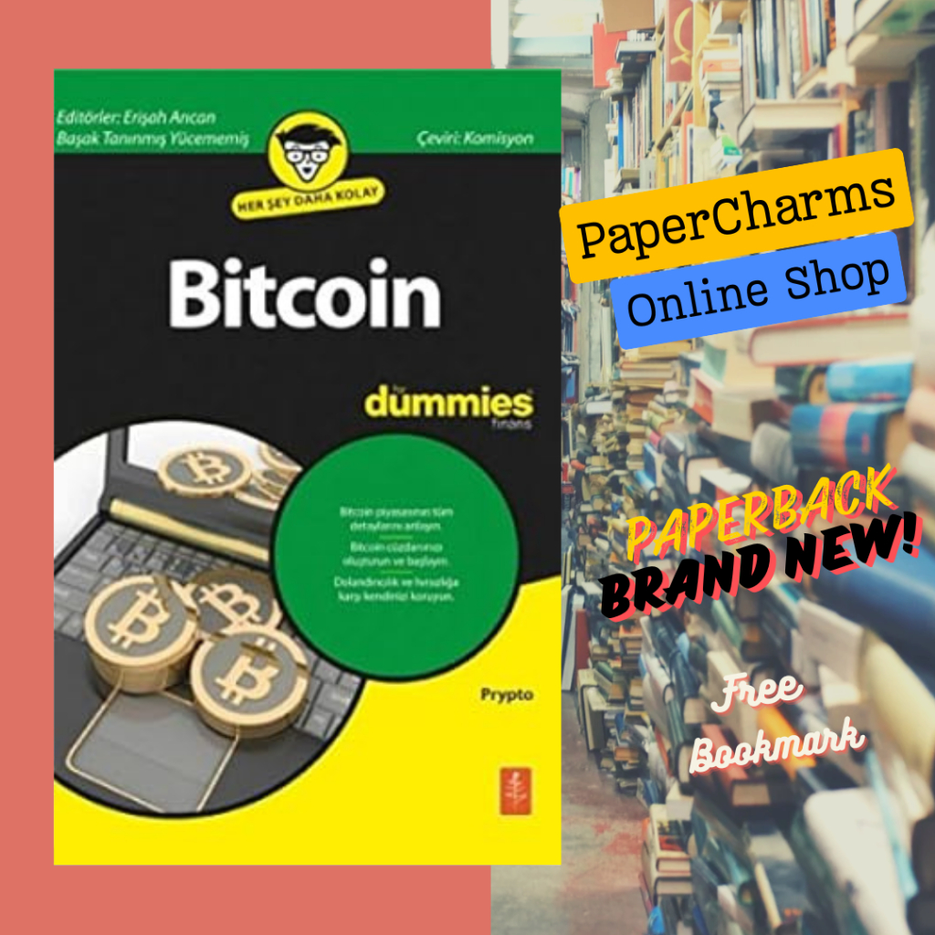 Bitcoin for Dummies Paperback Edition by Prypto (Author) | Shopee Malaysia