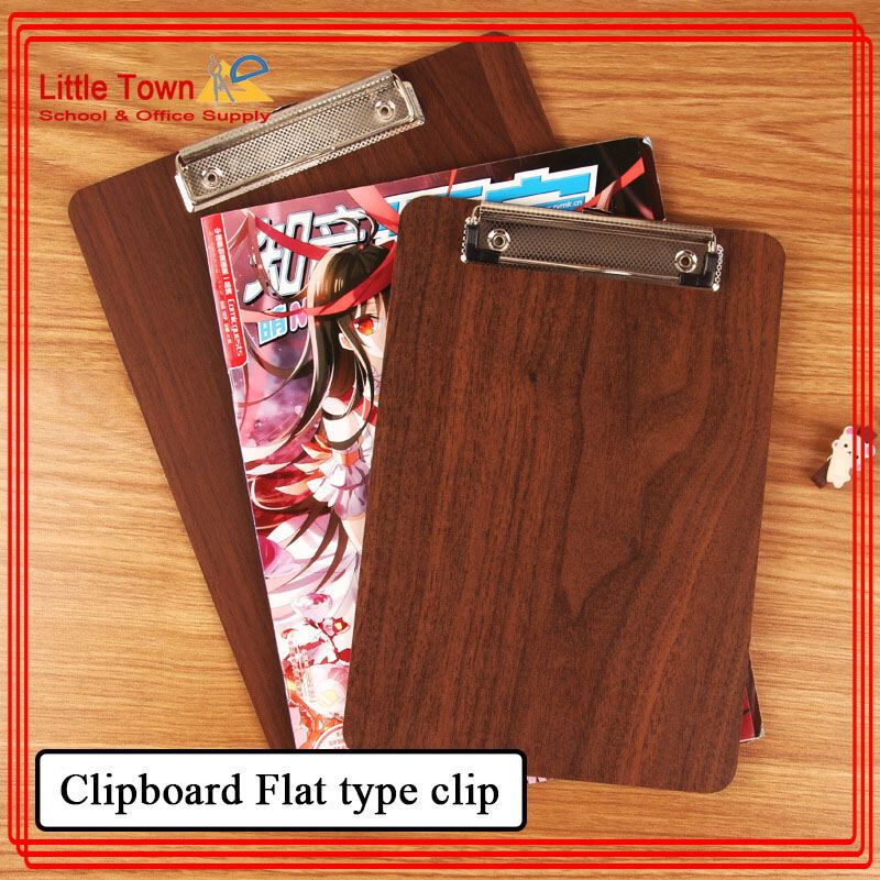Wooden Clipboard with wood design and color A5 & A4 size | Shopee Malaysia