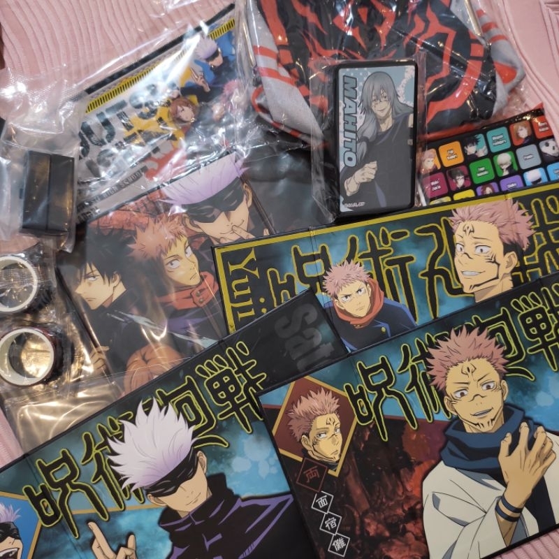 NEW! JJK JUJUTSU KAISEN ANIK MERCH AUTHENTIC Gojo Geto Sukuna Yuji ...