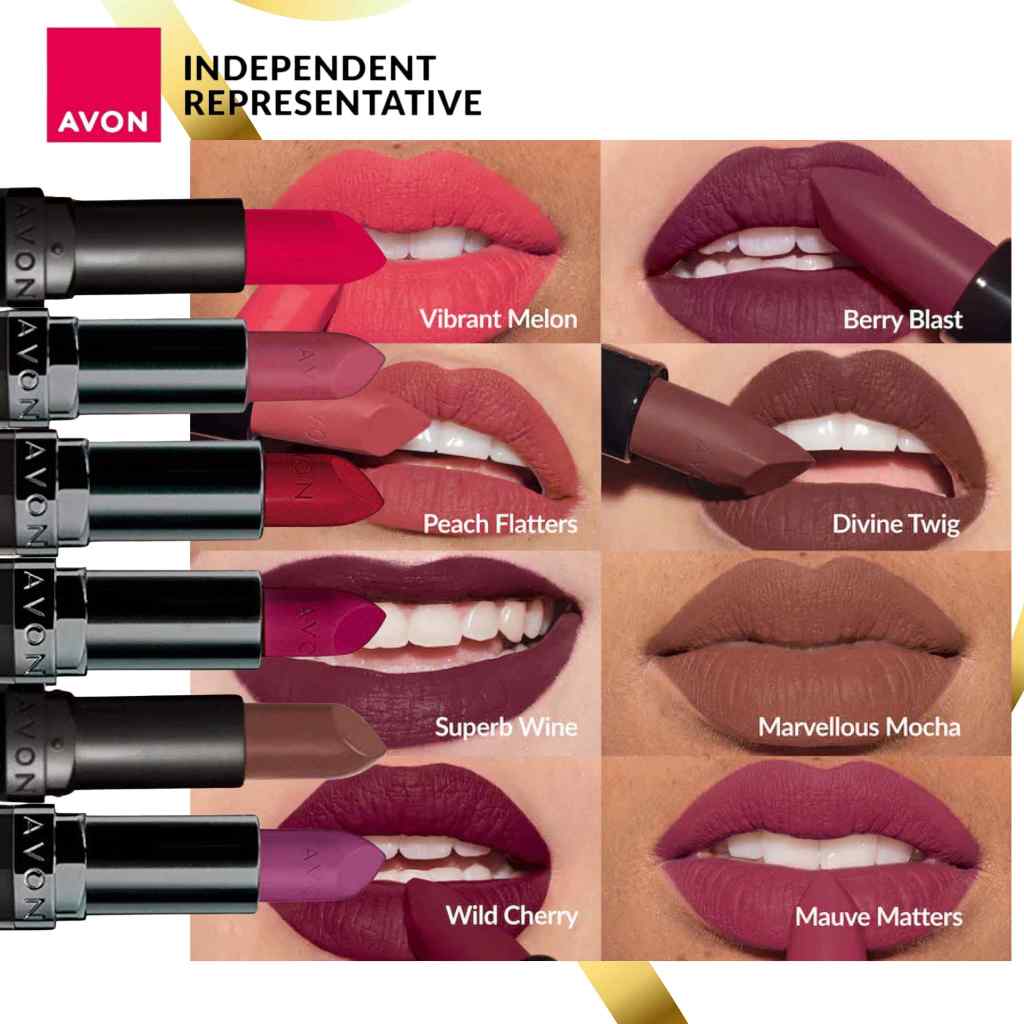 Avon Ultra Matte Lipstick 3.6g | Shopee Malaysia
