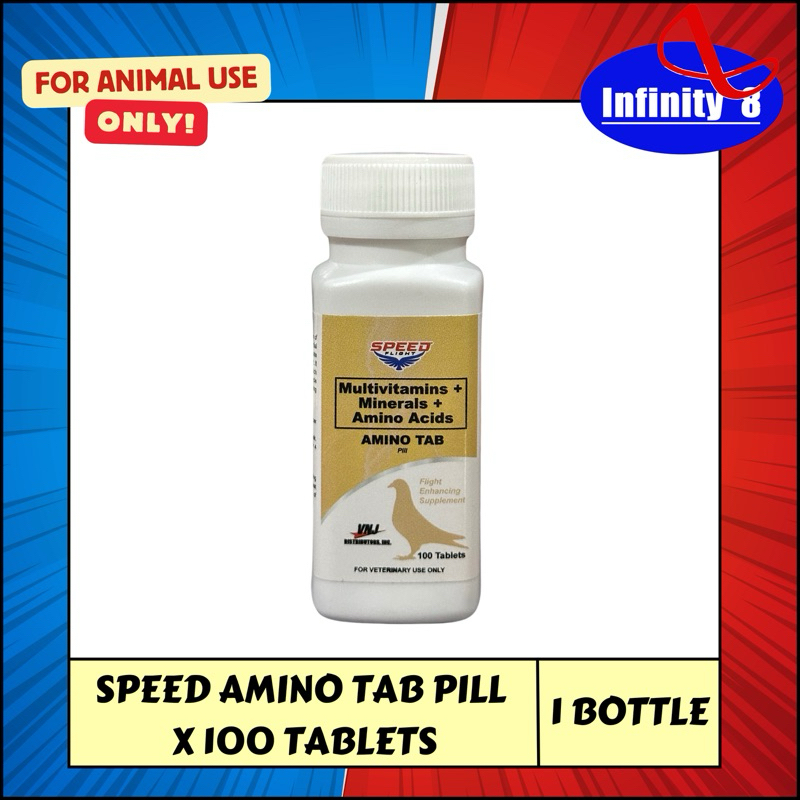 SPEED AMINO TAB PILL X 100 TABLETS (MULTIVITAMINS + MINERAL + AMINO ...