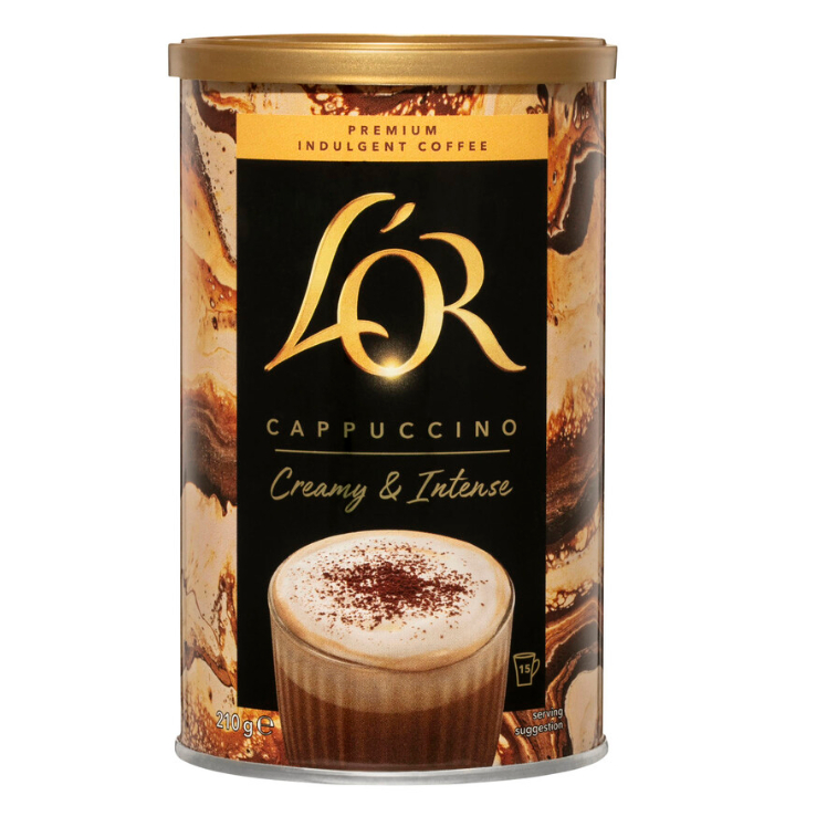 L'or Cappuccino Coffee | 210g (AUG 2025) | Shopee Malaysia