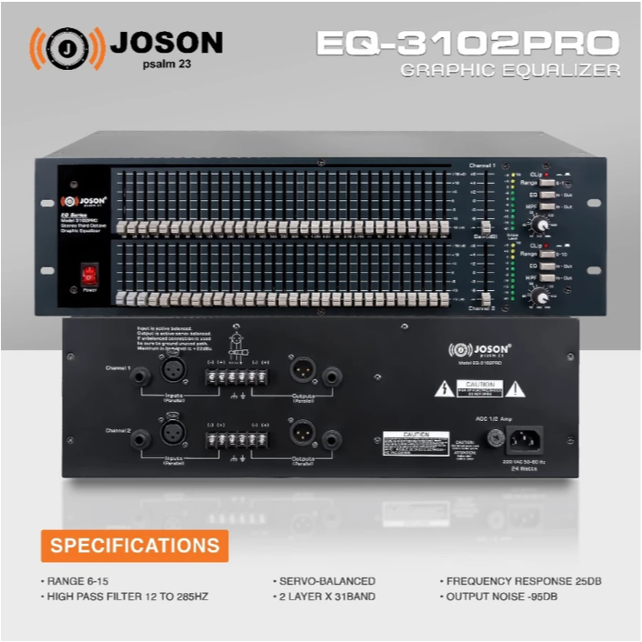 2024 NEW JOSON EQ EQUALIZER 20 SERIES EQUALIZER / LIMITER WITH TYPE III ...