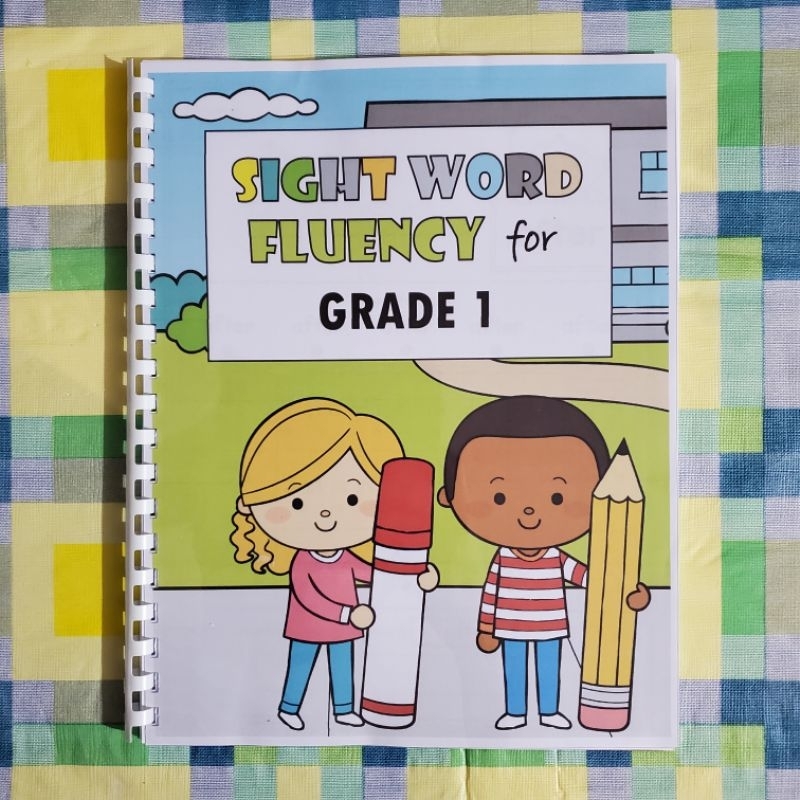 Grade 1 Sight Word Fluency Workbook | Shopee Malaysia