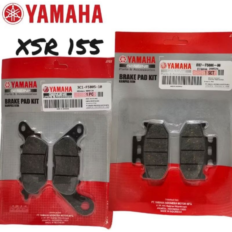 Yamaha R15 V3 [ XSR 155 ] MT-15 Brake Pad Front Rear | Shopee Malaysia