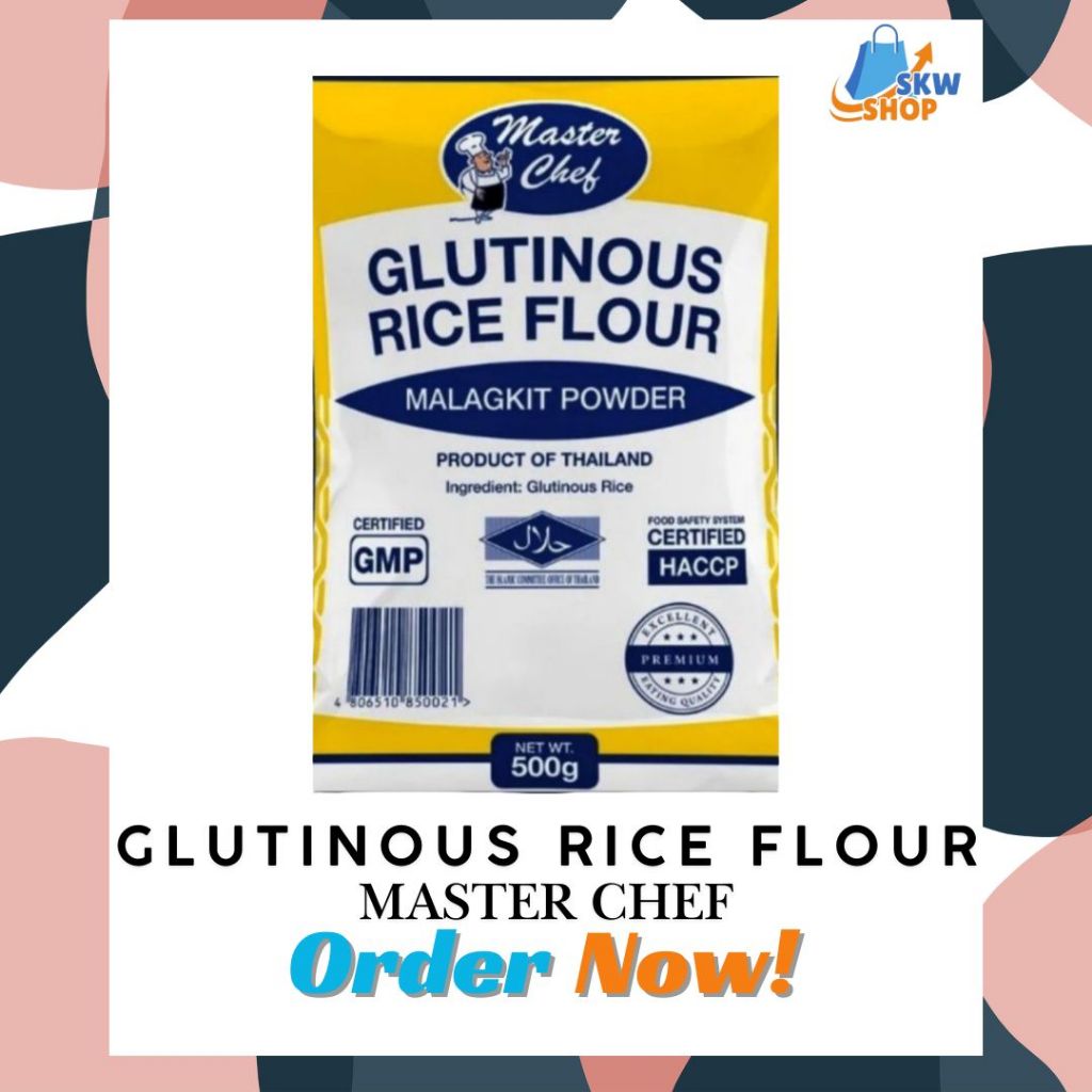 MasterChef Branded Glutinous Rice Flour (Malagkit powder)500g | Shopee ...