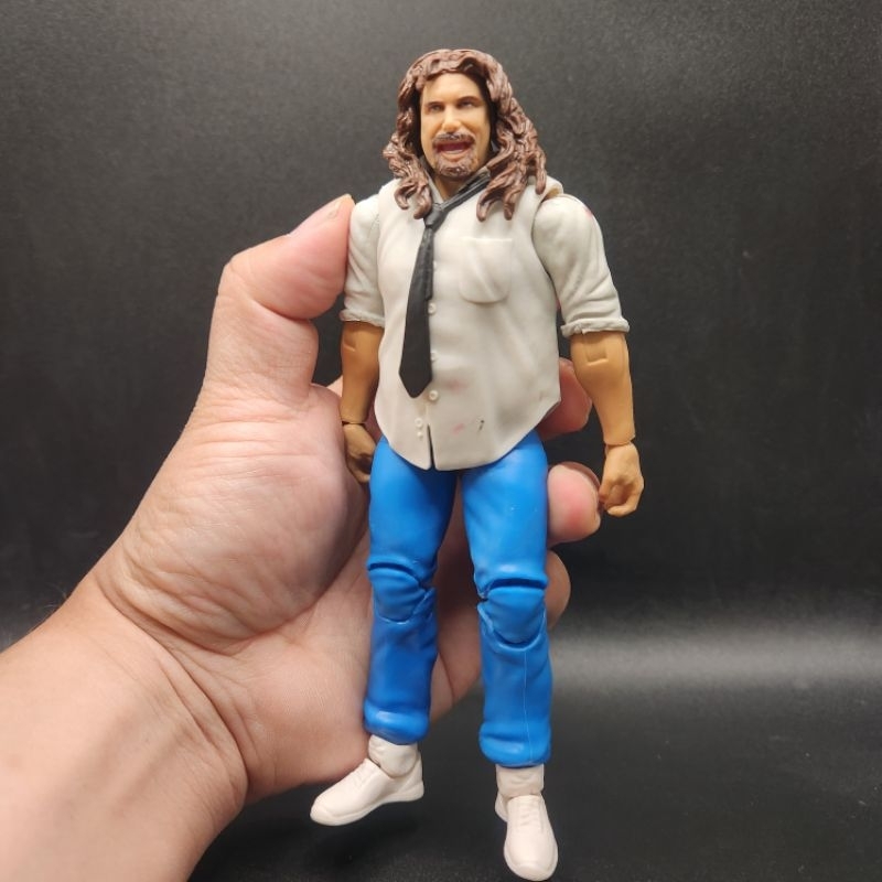 Mankind WWE wrestling elite Mattel action figure toy | Shopee Malaysia