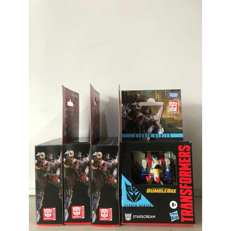 Transformers Core Class Studio Series Bumblebee Movie Starscream ...