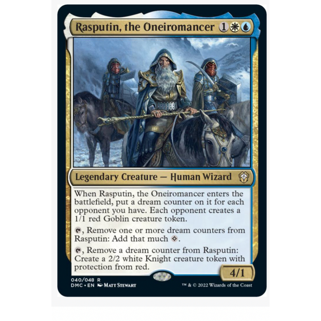 Rasputin, the Oneiromancer - Commander: Dominaria United (DMC) | Shopee ...