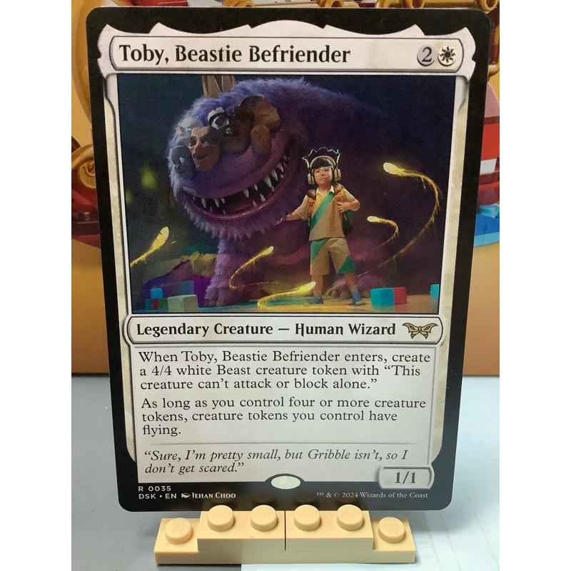 MAGIC: The Gathering - Toby, Beastie Befriender (Duskmourn: House of ...