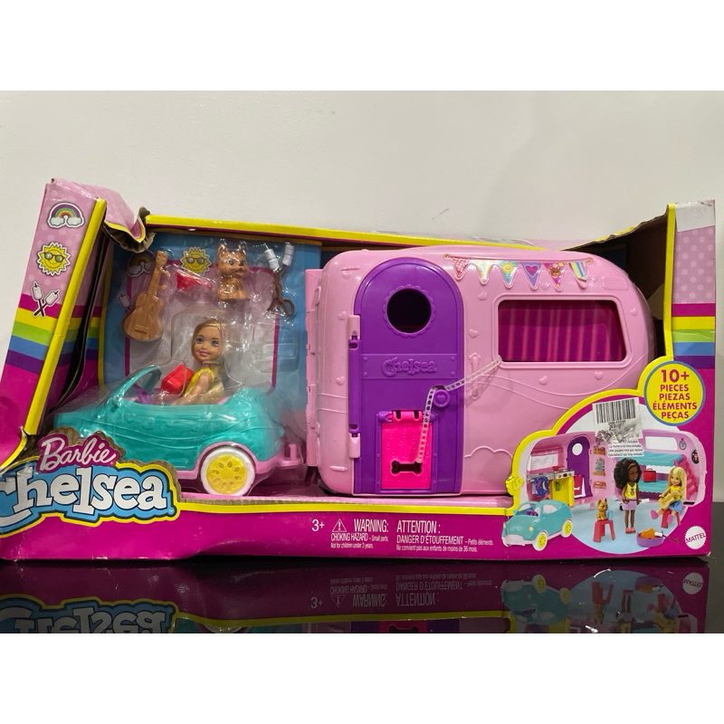 Barbie Chelsea Camper DENTED BOX | Shopee Malaysia