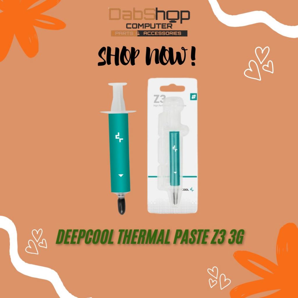 DEEPCOOL THERMAL PASTE Z3 3G | Shopee Malaysia
