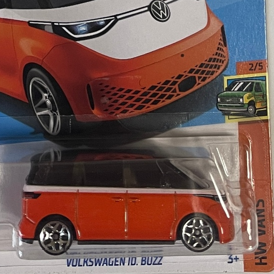 Hot Wheels - HW Vans - Volkswagen ID Buzz Orange (20C) | Shopee Malaysia