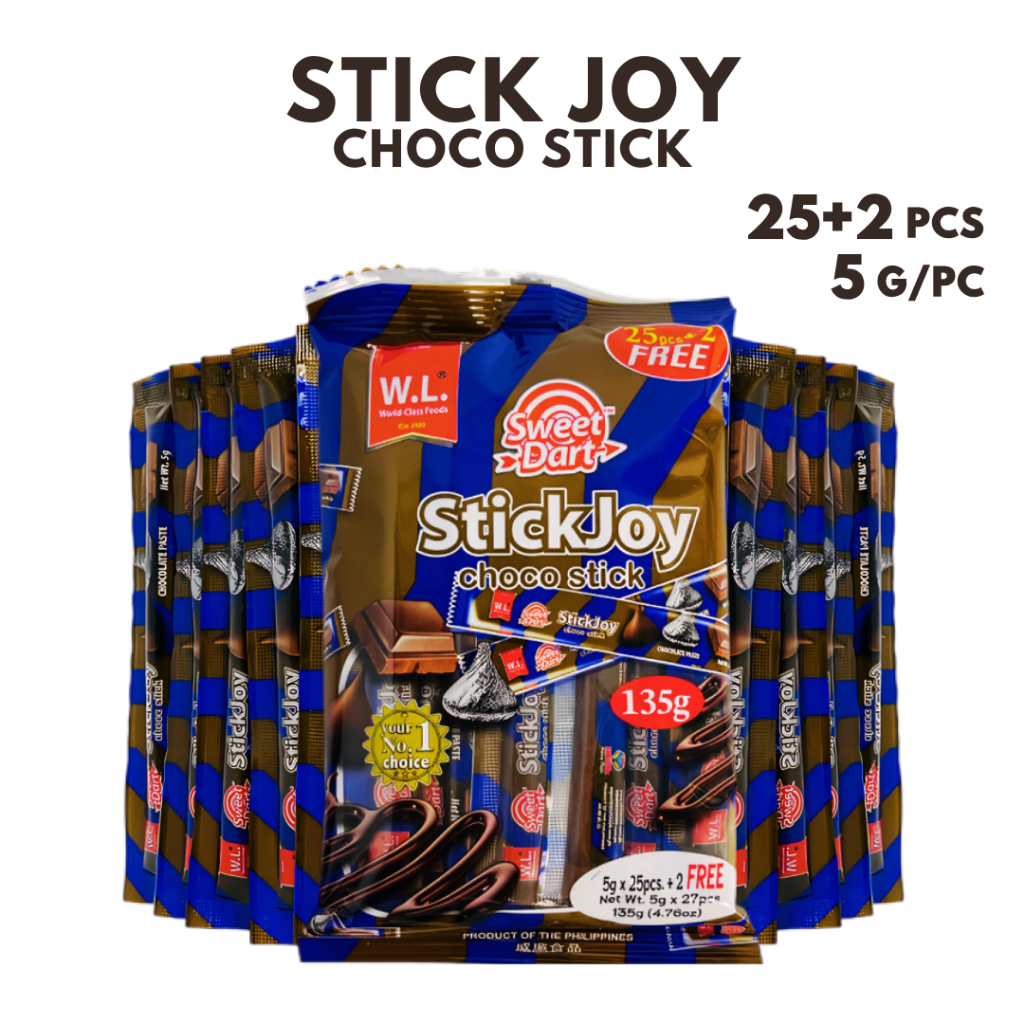 25+2 Pieces Stick Joy Choco Stick Each Stick Contains Smooth And Rich ...