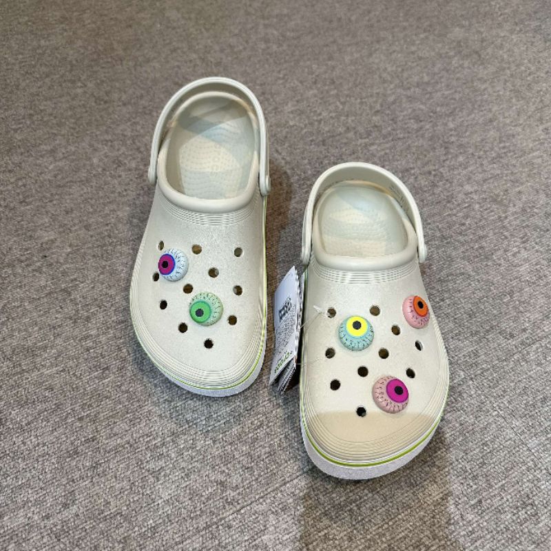 Crocs OffCourt Clog In Bone | Shopee Malaysia
