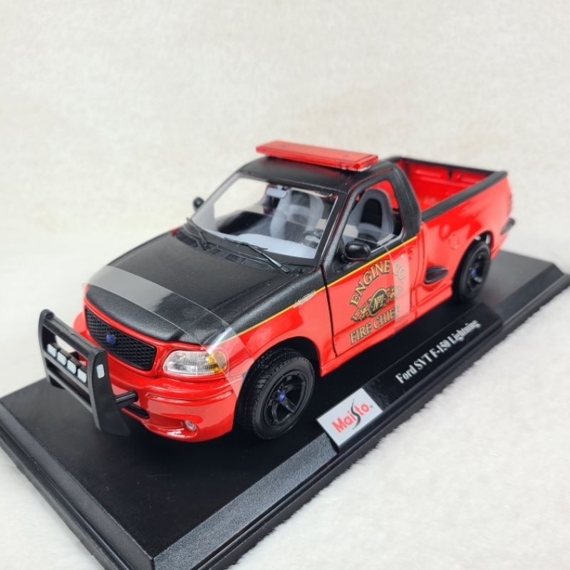 MAISTO SPECIAL EDITION FORD SVT F-150 LIGHTNING RED DIE CAST MODEL ...