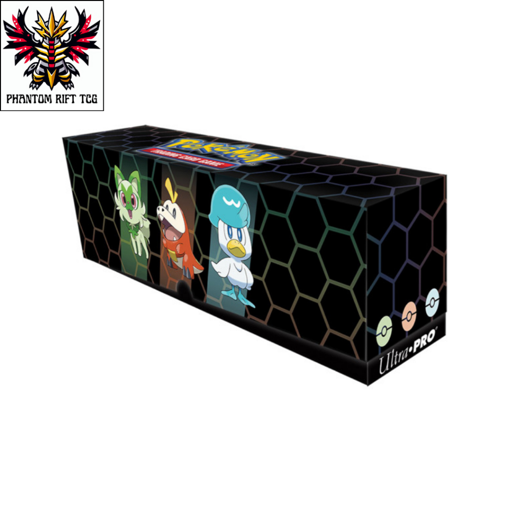 Pokemon TCG: Paldea Region Accessory Bundle - Black (Ultra Pro ...