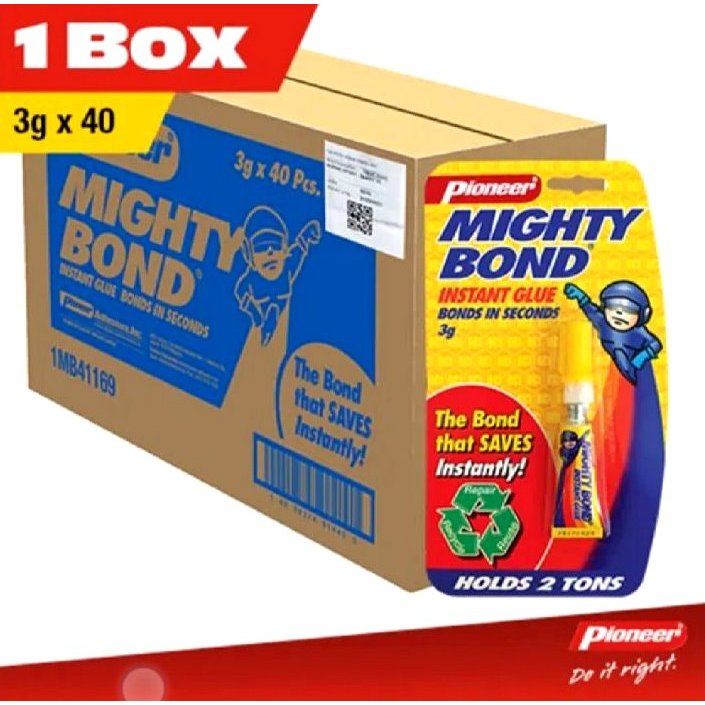MIGHTY BOND 3g (SOLD PER BOX) | Shopee Malaysia