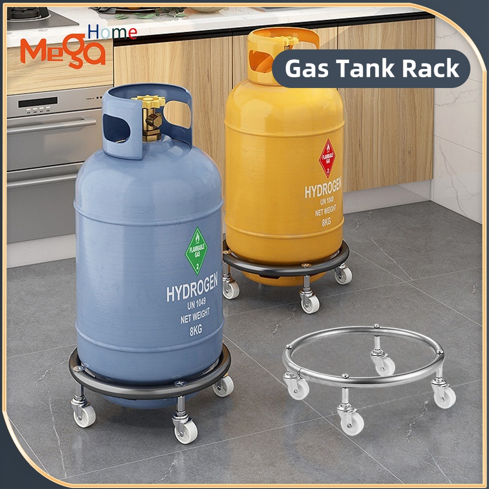 Gas Tank Base Holder with wheels landege Propane Cylinder Base Propane ...