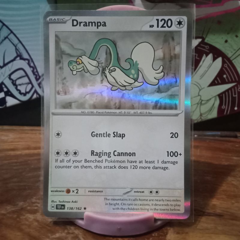 Drampa - 138/162 - Holo Temporal Forces Pokemon TCG | Shopee Malaysia