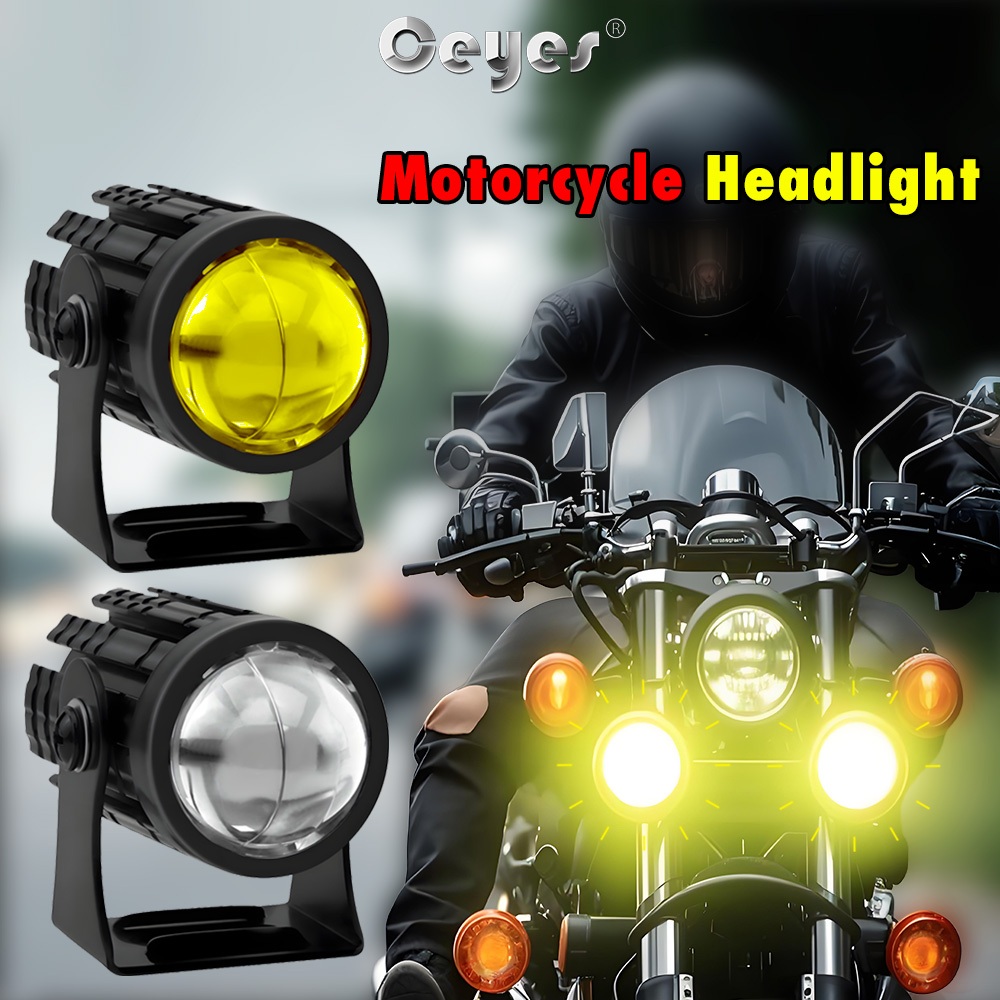 Ceyes Mini Motorcycle Driving Lights with Bracket High Quality ...