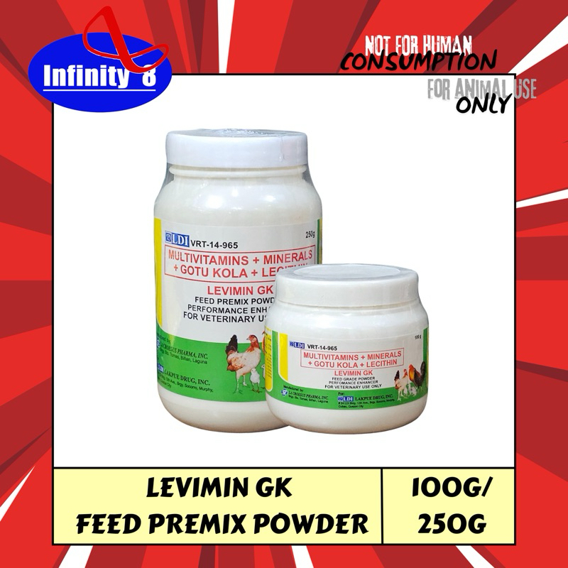 LDI LEVIMIN GK FEED PREMIX POWDER 250G/100G | Shopee Malaysia