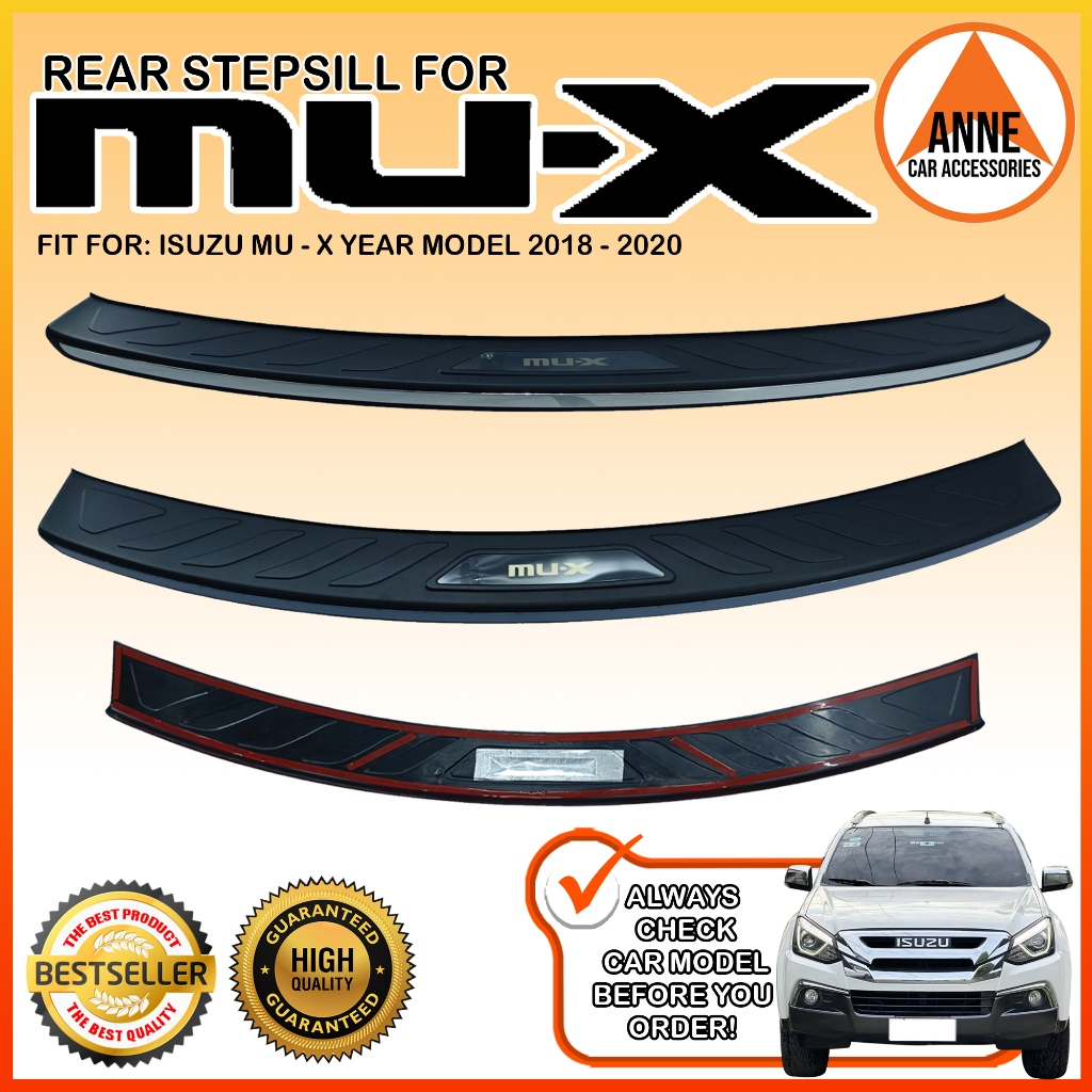 Isuzu MU-X / MUX 2013 - 2017 / 2018 - 2020 / 2021 - Onwards Rear Bumper ...