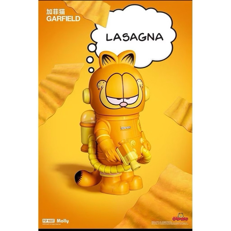 Pop Mart Mega Space Molly Garfield 100% Series 3 (Sealed Foil) | Shopee ...