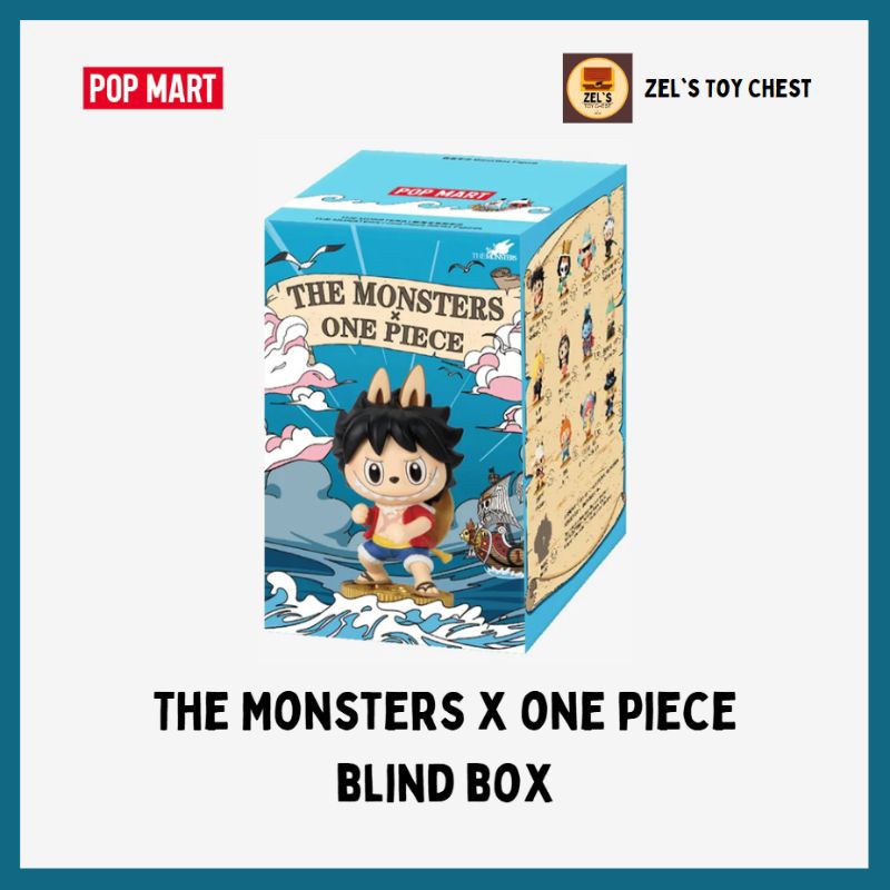 Pop Mart: The Monsters x One Piece Blind Box - Mystery Labubu [Zel's ...