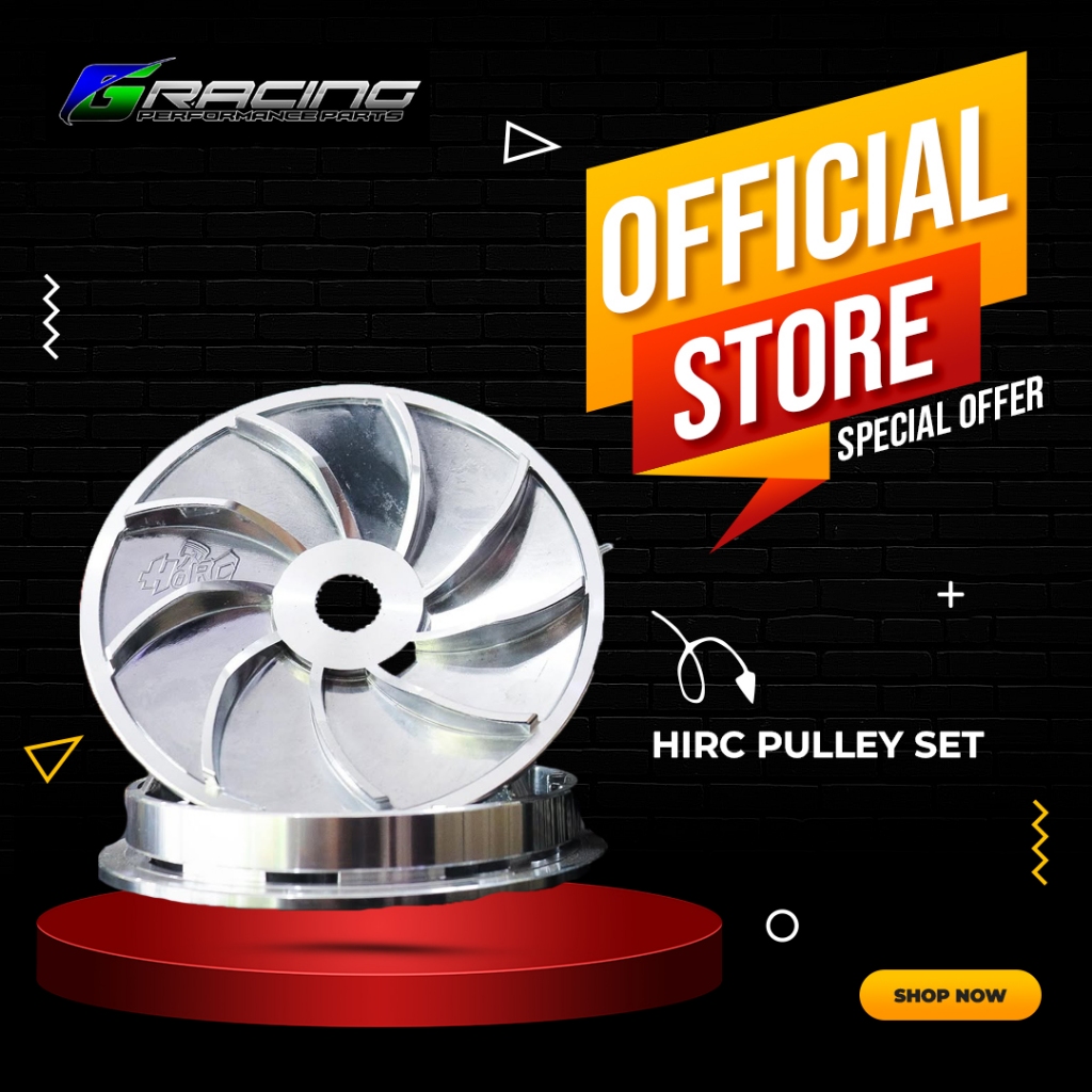 HIRC PULLEY SET MIO M3, MIO SPORTY, NMAX, PCX160 (GRACING PH) | Shopee Malaysia