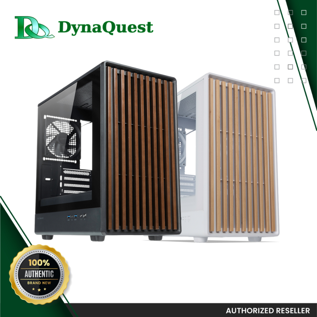 Tecware Timber M High Airflow Tg Matx Case W 4x120mm Fan Shopee Malaysia