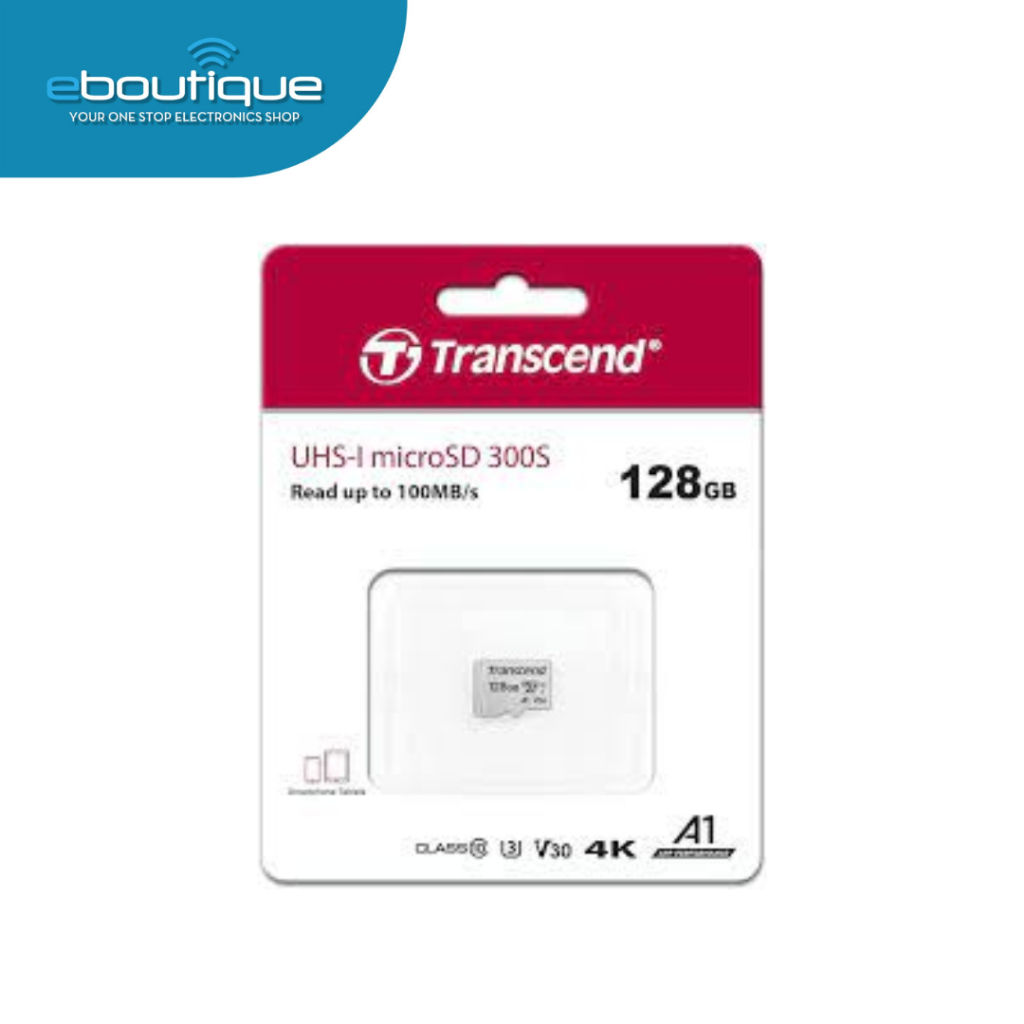 TRANSCEND Micro SD Card 128GB (USD300S) | Shopee Malaysia