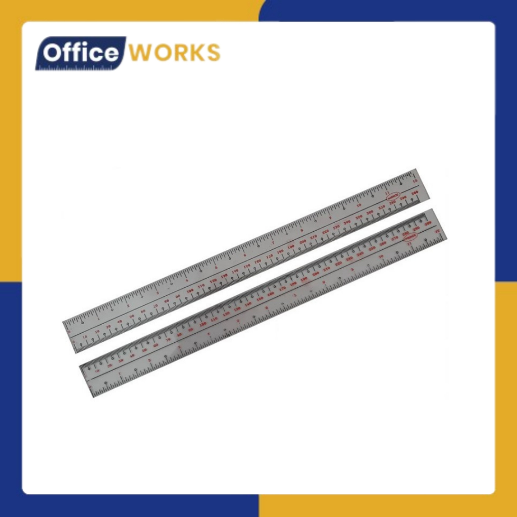 Ordinary Plastic Flexible Ruler 12" / 30cm | Shopee Malaysia
