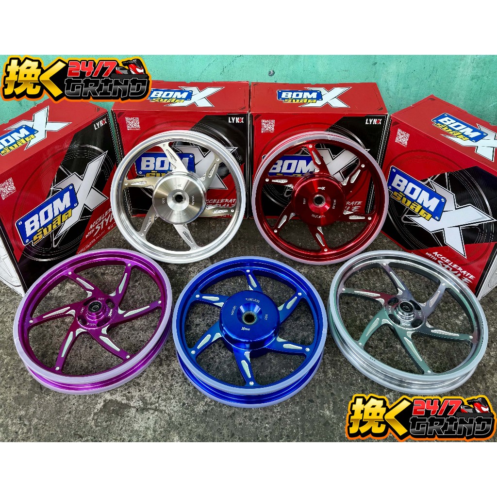 BOM RANGSIT MAGS DRACO For Honda Click 125 / 150 v1 v2 v3 (6 Spokes ...