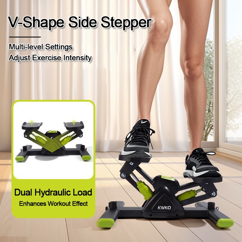 Portable Side Stepper Mini V-Stepper Foot Air Stair Machines Exercise ...