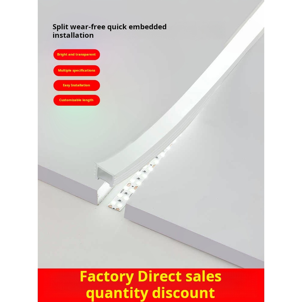 homelight | silicone linear led channel bendable channel(1m cut ...