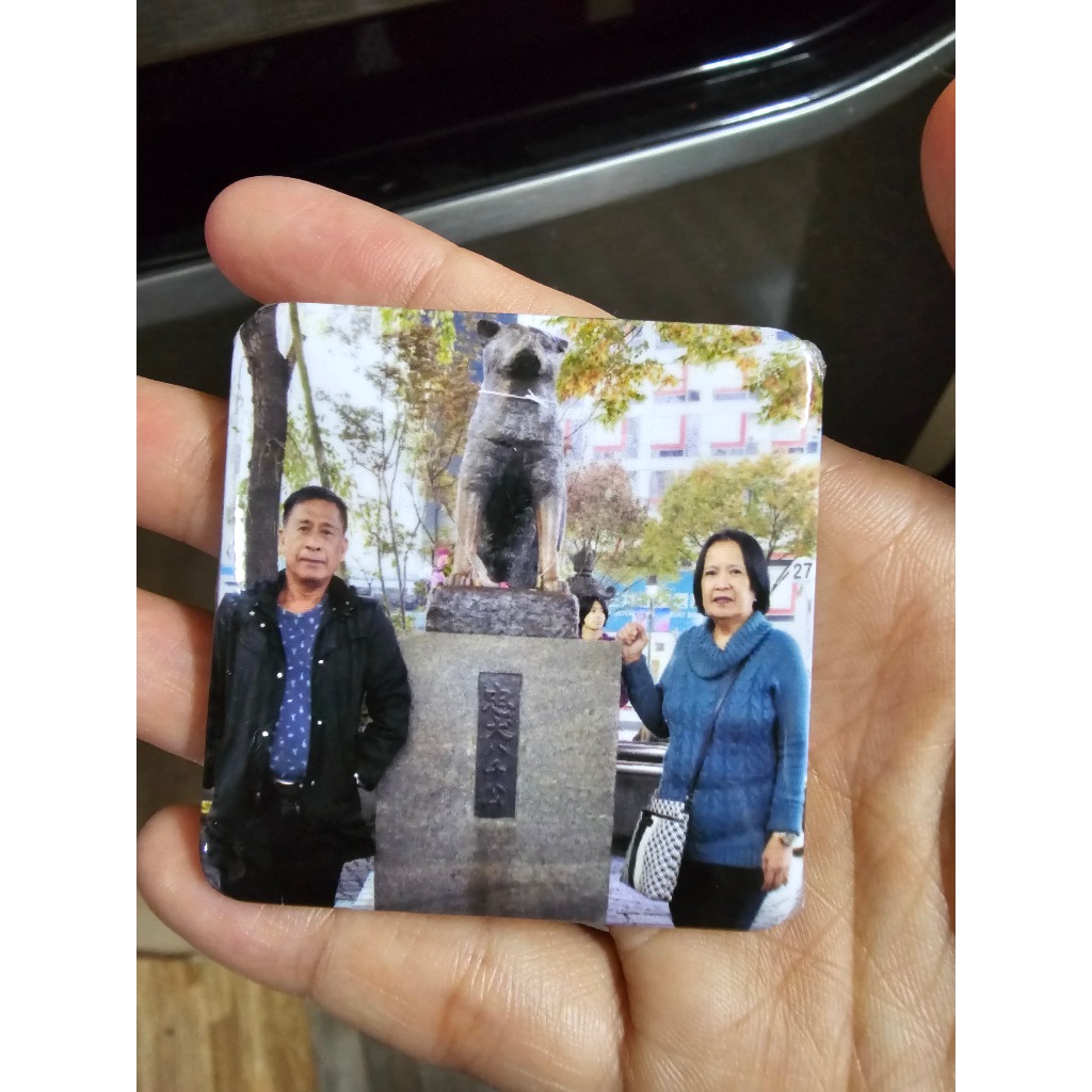 Personalized Photo 2x2in Square Ref Magnet. Best for souvenir, and ...