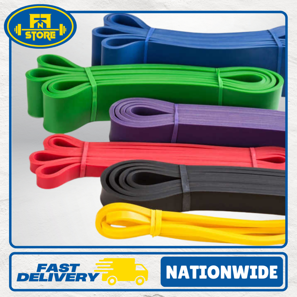 Resistance Band Pull-Up Rubber Bands for Home Gym & Full Body Workout ...