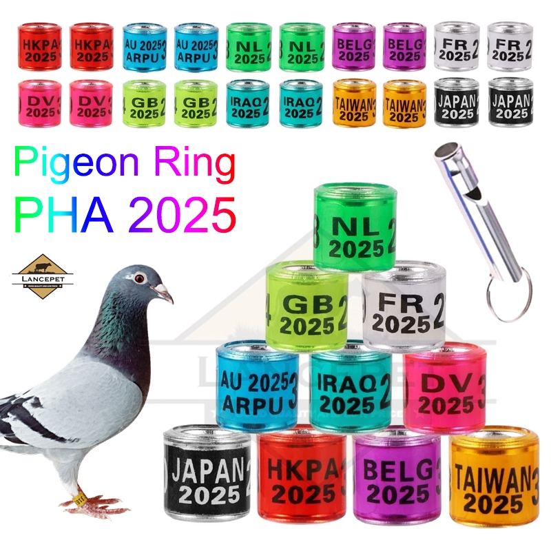 PHA Pigeon Foot Ring 8mm Pigeons foot ring Birds Training PHA Pigeon ...