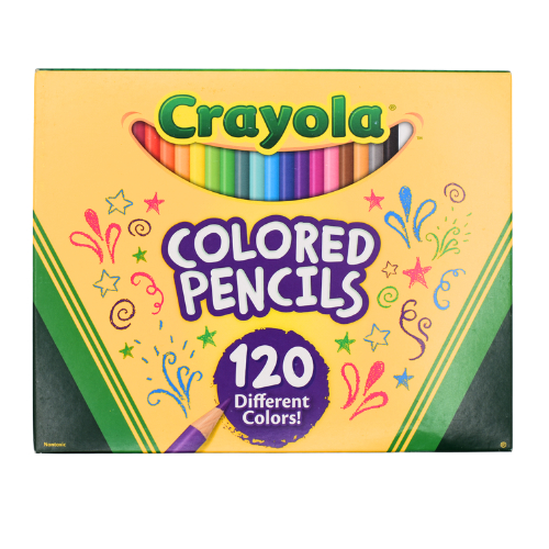Crayola Colored Pencils 120 Colors | Shopee Malaysia