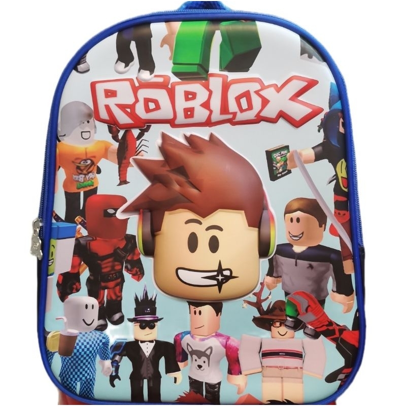 Roblox School Backpack Bags for Boys Kids - 12 Inches, Double ...